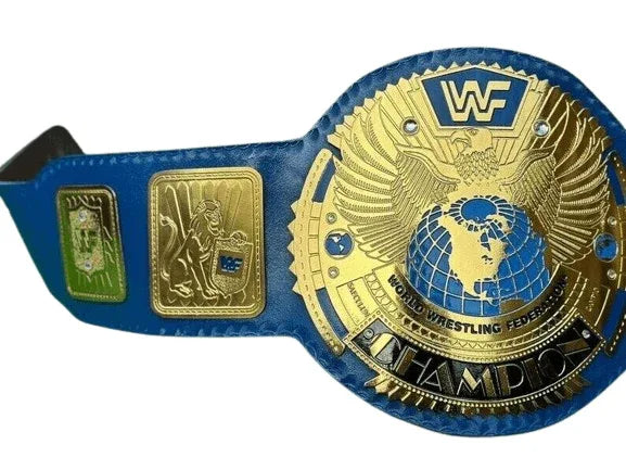 WWF Block Logo Heavyweight Wrestling Championship Replica Title Belt ...