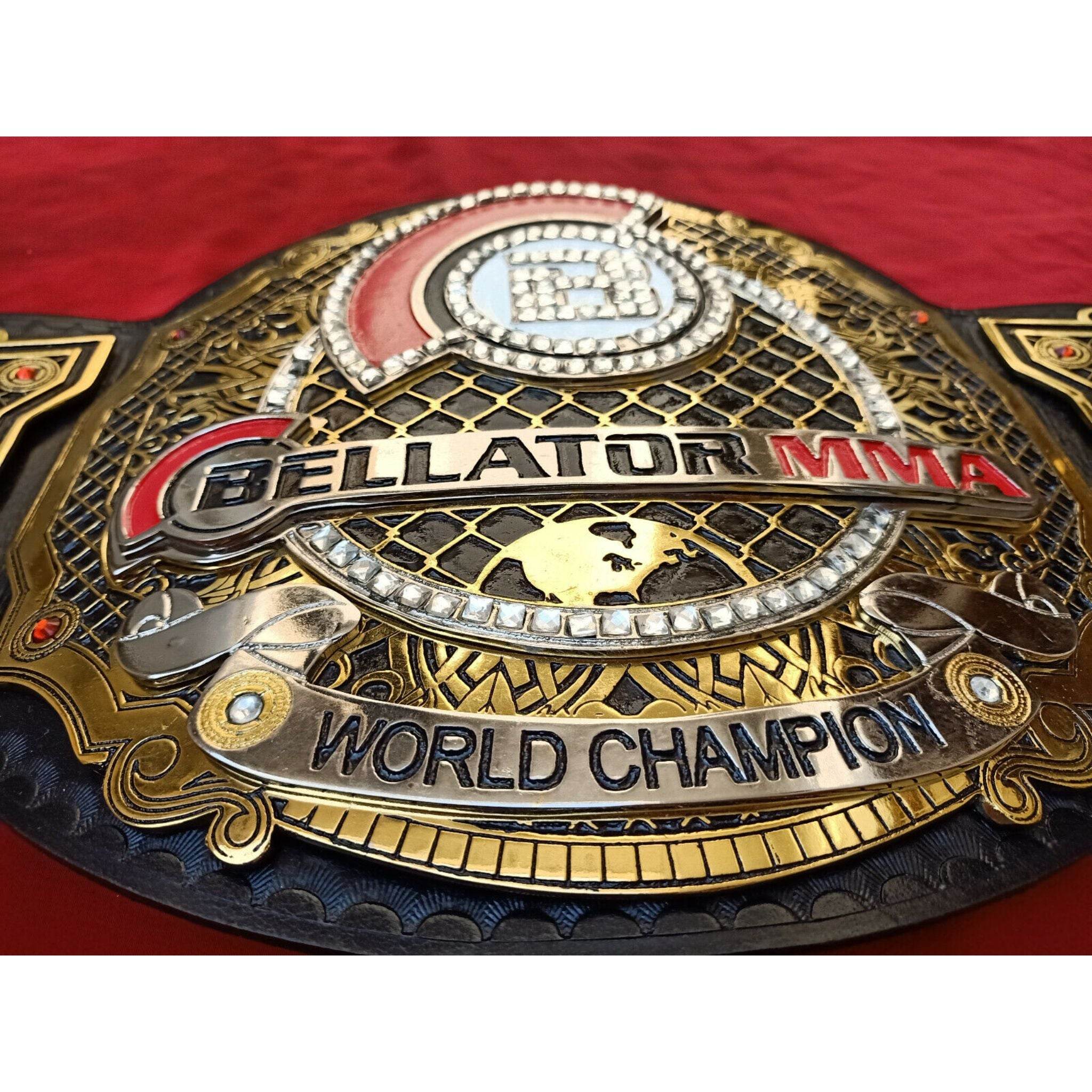 Bellator MMA World Heavyweight Championship Replica Title Belt | WWF Belt