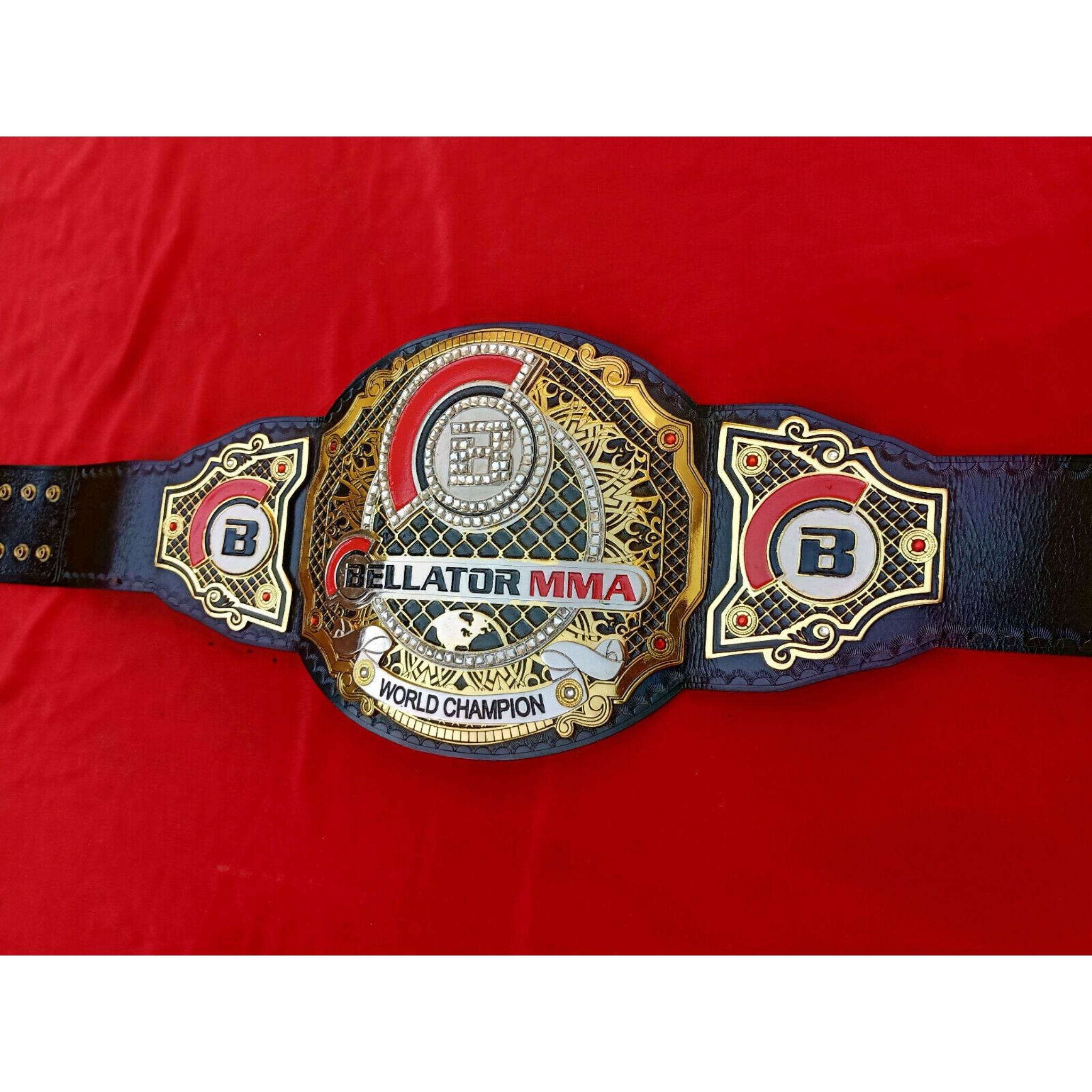 Bellator MMA World Heavyweight Championship Replica Title Belt | WWF Belt