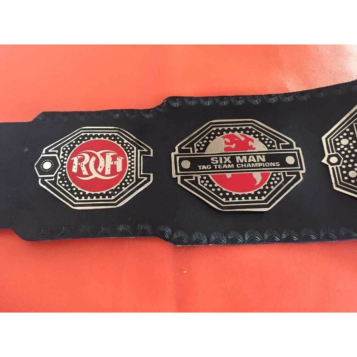 ROH Six Man Tag Team Championship Replica Title Belt | WWF Belt